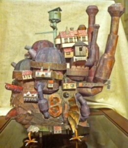 A Tremendous Howl Moving Castle Paper Craft