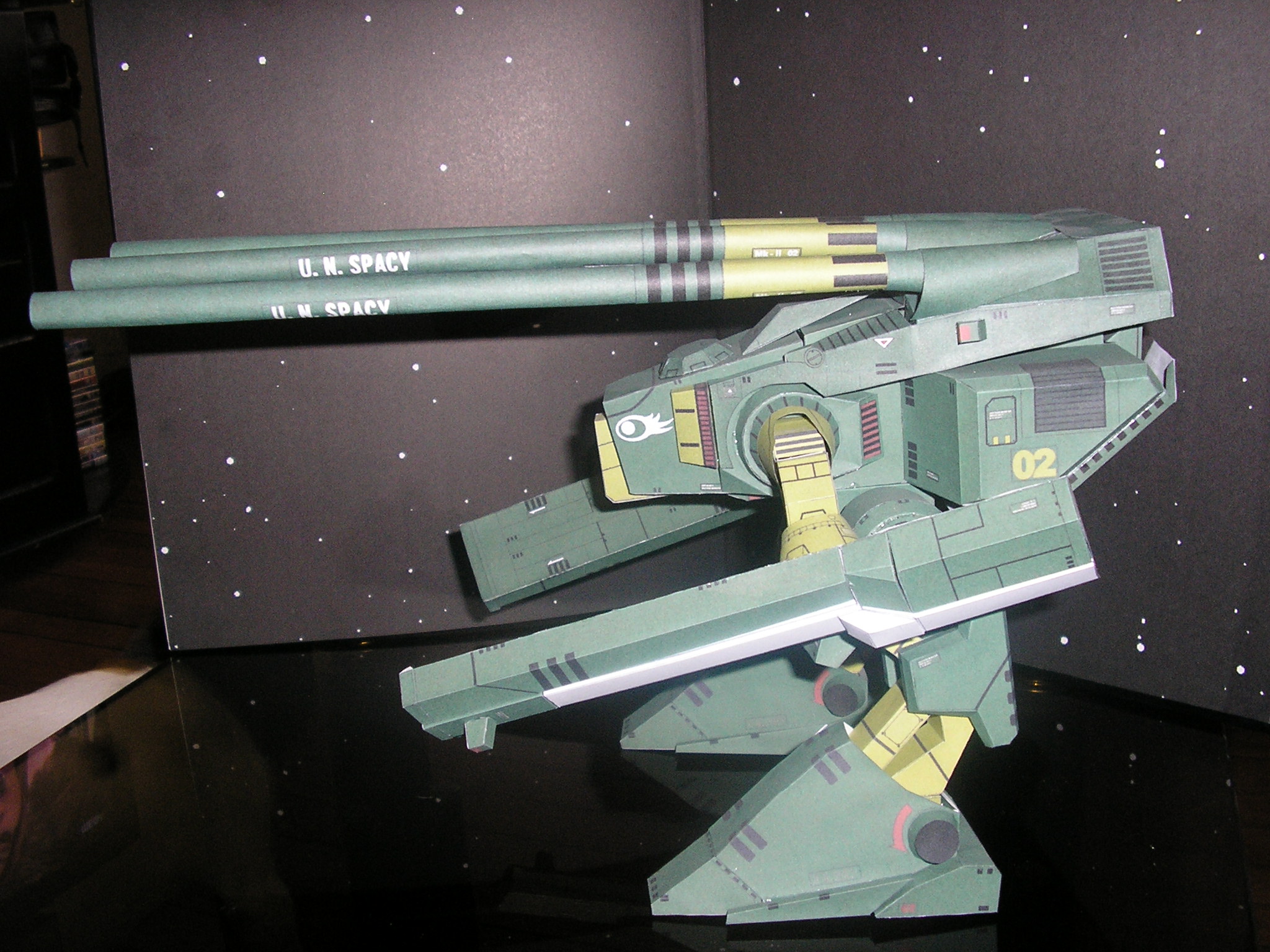 HWR-00-Mk II Monster Papercraft