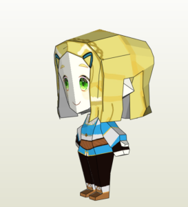 Zelda : Breath Of The Wild Papercraft