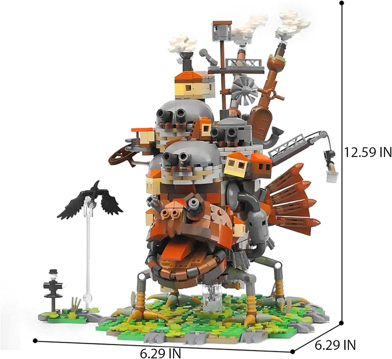 DIY Papercrafts Kits : Howl's Moving Castle Series