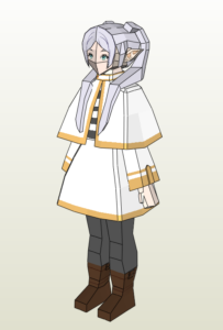 Frieren The Slayer Papercraft