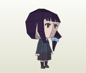 Chibi Misuzu Gundou Papercraft
