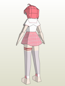 Hololive Vtuber Sakura Miko Papercraft