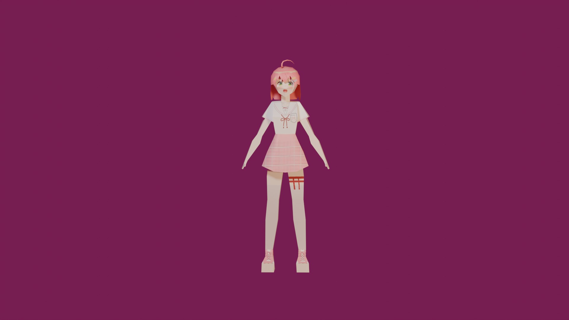 Hololive Vtuber Sakura Miko Papercraft
