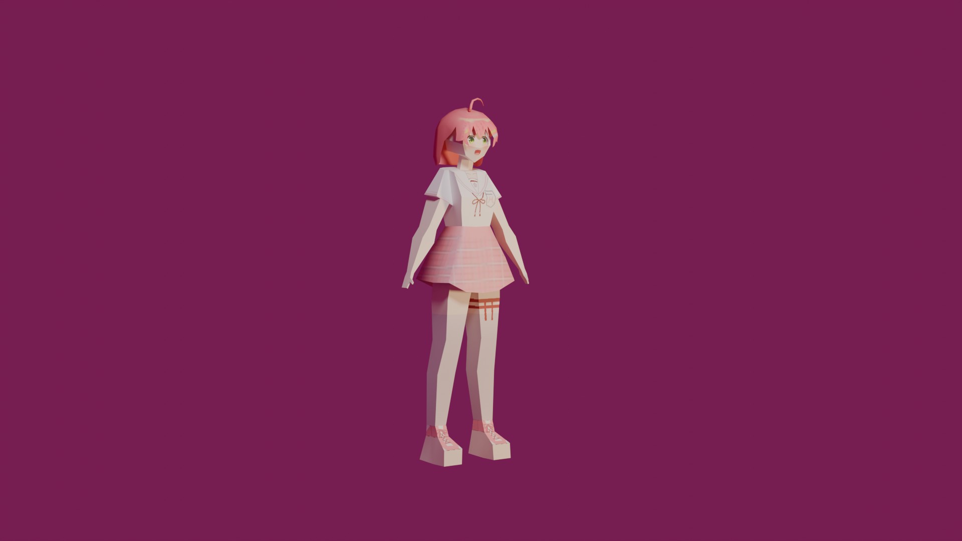 Hololive Vtuber Sakura Miko Papercraft