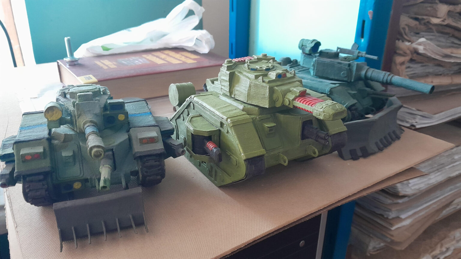 Papercraft Tank Showcase