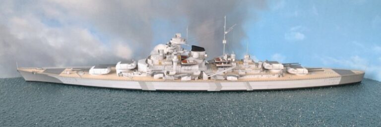 German Battleship BISMARCK Papercraft